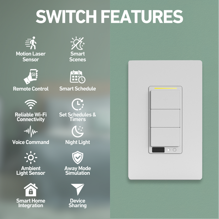 Smart Motion Sensor Lighting Control