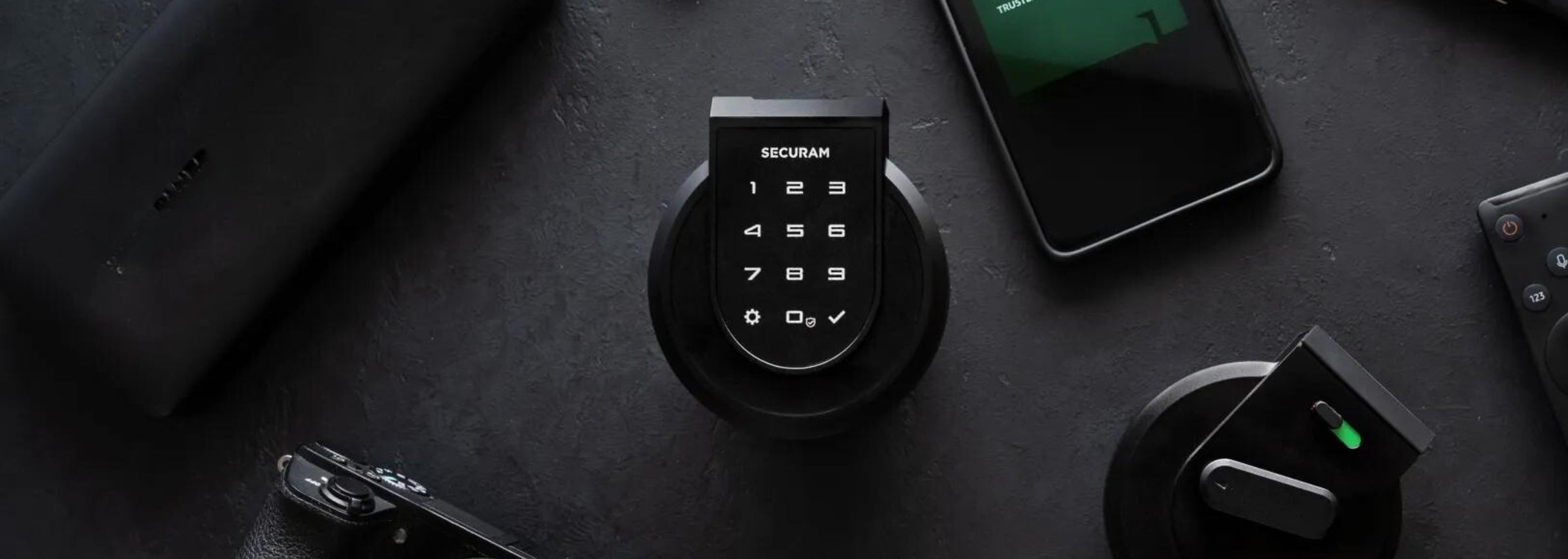 SECURAM Touch Fingerprint Lock: Keyless Security