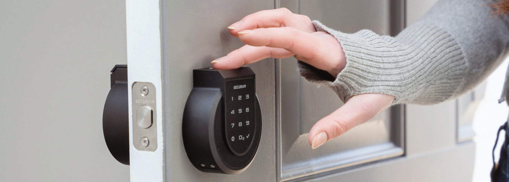 SECURAM Touch Fingerprint Lock: Keyless Security