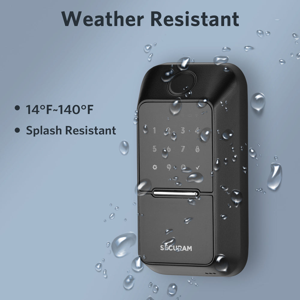 SECURAM EOS: Fingerprint Smart Lock