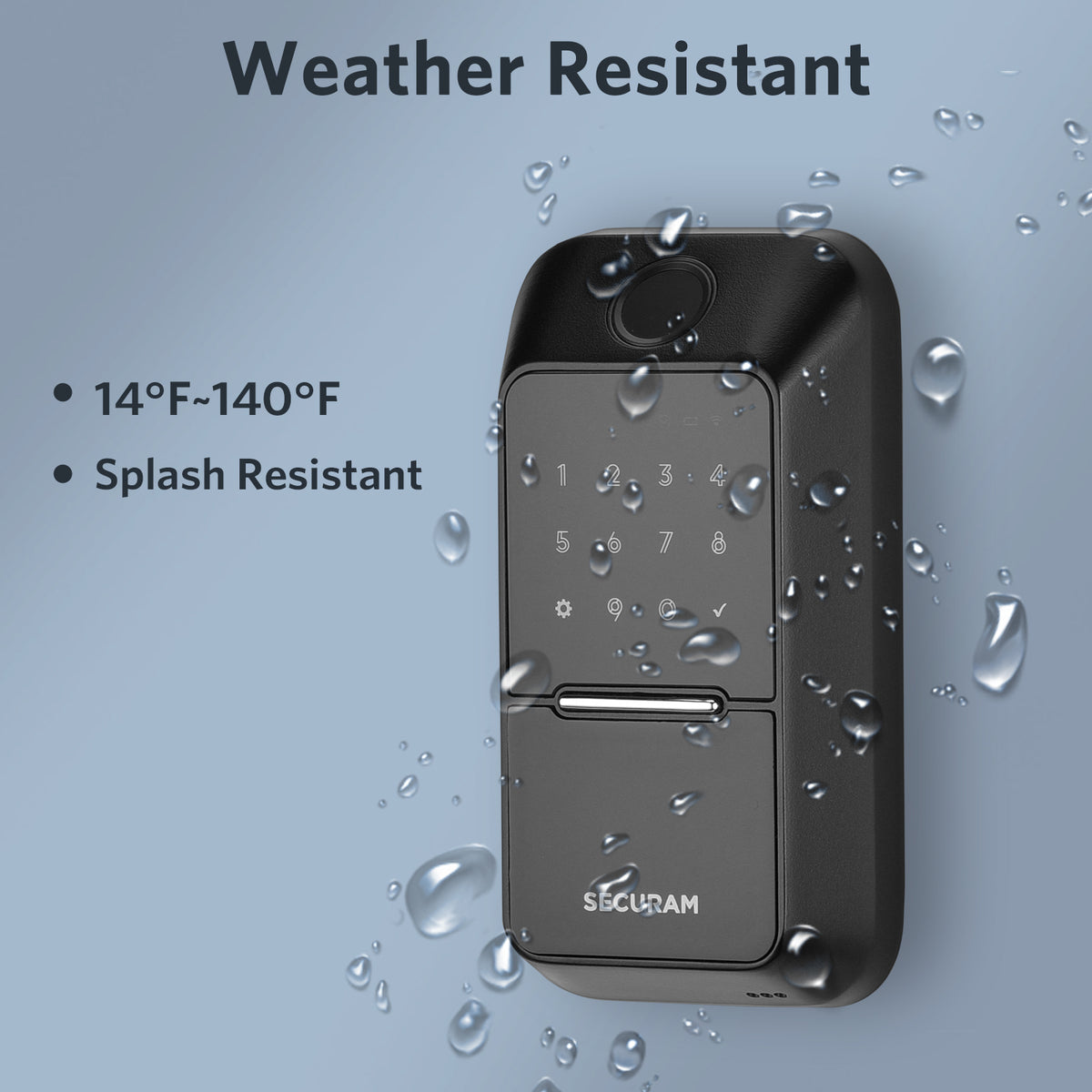 SECURAM EOS: Fingerprint Smart Lock