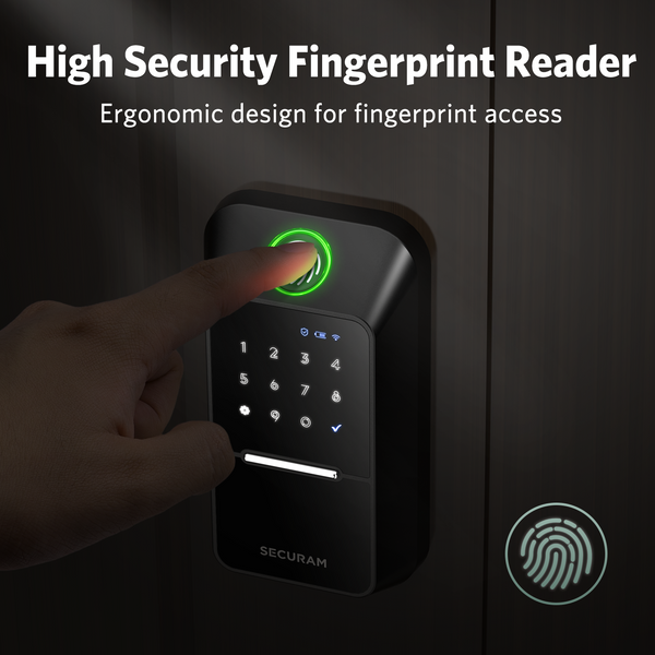 SECURAM EOS: Fingerprint Smart Lock