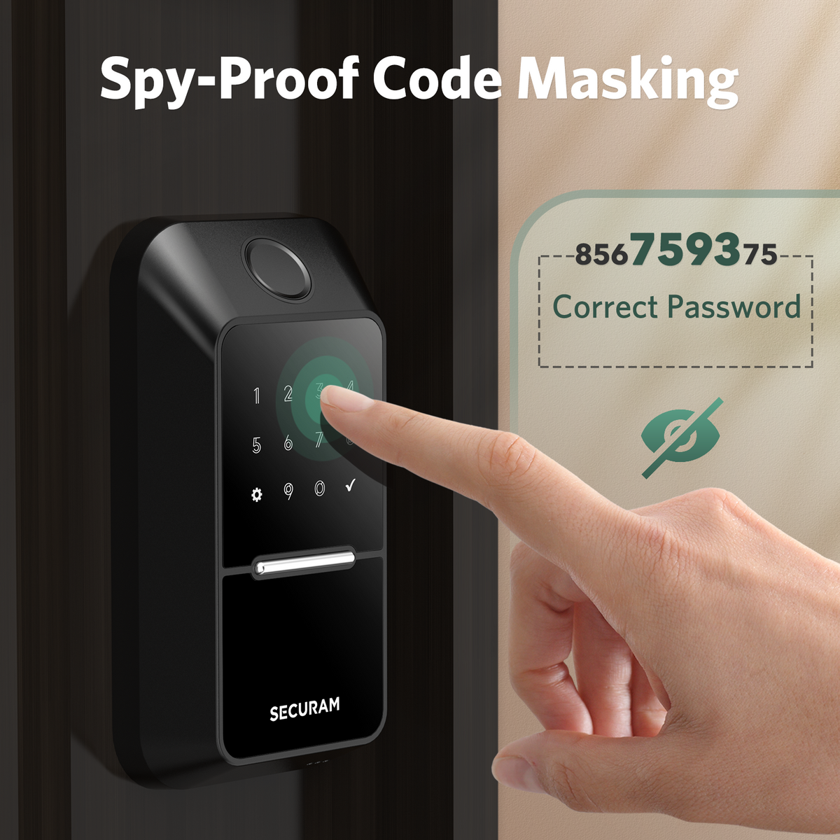 SECURAM EOS: Fingerprint Smart Lock