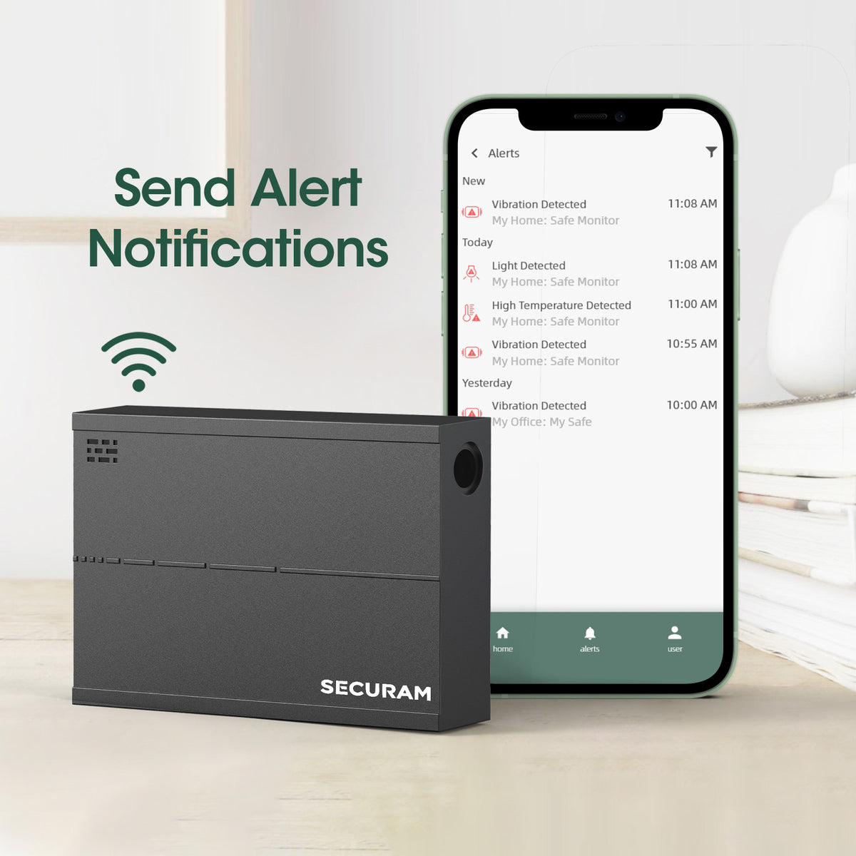 SECURAM Smart Safe Monitor