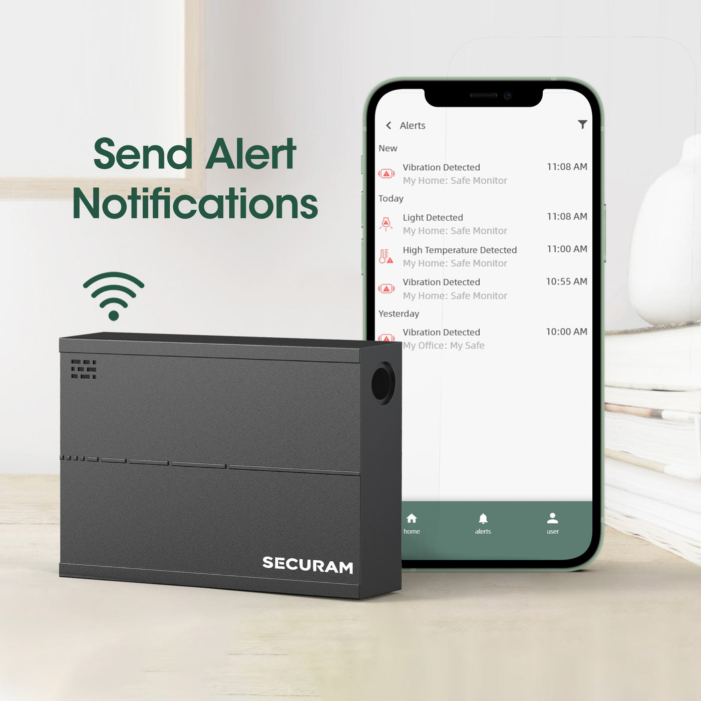 SECURAM Smart Safe Monitor